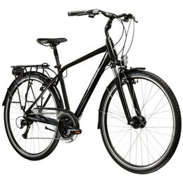 Trekkingrad &raquo;Herren-Trekkingrad 28" Berg TR 5.0 Schwarz 24 G&auml;nge&laquo; 24 Gang Shimano ACERA M3020 Schaltwerk Kettenschaltung Trekkingrad