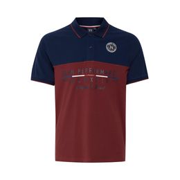 FQ1924 Shirt 'REYNIR' Herren Gr&ouml;&szlig;e L navy / rot / wei&szlig;