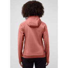 Jack Wolfskin Damen Fleecejacke &raquo;ALPGRAT XT JKT W&laquo; mit Kapuze rot L (42/44)
