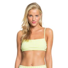 Roxy Bandeau-Bikini-Top &raquo;Beautiful Sun&laquo; Limeade Small Castle S M - Cup B Cup B M Stoff: Gewebter, texturierter Stoff mit...