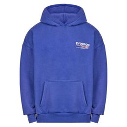 DROPSIZE Kapuzensweatshirt &raquo;HEAVY OVERSIZE COPYRIGHT HOODIE&laquo;, 1 Stk. washedblue M M Oversize-Schnitt mit lockerer Passform und regul&auml;rer L&auml;nge f&uuml;r...