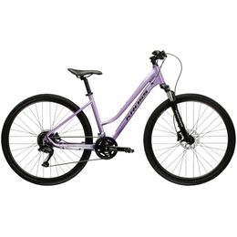 Crossrad &raquo;Crossrad Damen 28" Evado 5.0 lila 18 G&auml;nge&laquo; 18 Gang Shimano CUES U3020 Schaltwerk Kettenschaltung Crossrad