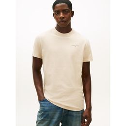 Tommy Jeans Damen T-Shirt &raquo;TJM SLIM LINEAR CHEST TEE EXT&laquo; M