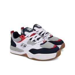 DC Shoes Sneaker &raquo;DC Ascend&laquo; White/Navy/Red 8(40,5) 8(40,5) Material: Obermaterial aus Leder, Wildleder...