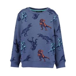 Blue Seven Sweatshirt &raquo;Jungen Sweatshirt&laquo;, 1 Stk. 541 - JEANSBLAU 128 128 Dinosaurier Sweatshirt f&uuml;r Jungen
