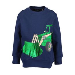 Blue Seven Sweatshirt &raquo;Jungen Sweatshirt VEHICLES&laquo;, 1 Stk. 575 - DK BLAU 122 122 L&auml;ssiges Sweatshirt f&uuml;r Jungen