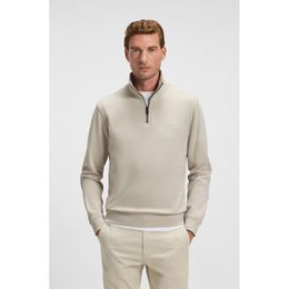 BOSS Orange Sweatshirt &raquo;Zetrust&laquo;, 1 Stk. mit Rei&szlig;verschluss am Kragen Light Beige271 M M Troyer von BOSS