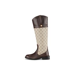 JOOP! Stiefel 'Mazzolino Misto New Tori' Damen Gr&ouml;&szlig;e 41 beige / braun Winterschuhe