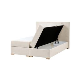 Beliani Boxspring Bett MAJOR in Beige - (W) 151 x (H) 109 x (L) 212 cm | Gr.: onesize