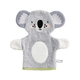 Erwin Müller Erwin Müller Frottier Kinder-Waschhandschuh 2-in1 Koala in grau | Gr.: onesize