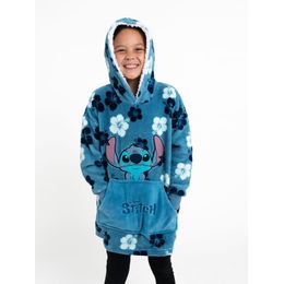 Lilo and Stitch Disney Lilo & Stitch Oversize Cozy Hoodie Übergroße Kuschelpullover in blau | Gr.: onesize