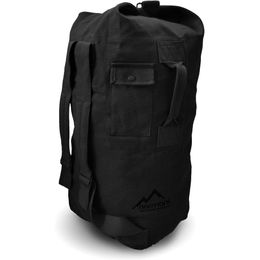 Normani Outdoor Sports Canvas-Seesack 90 l Submariner 90 in Schwarz | Gr.: onesize