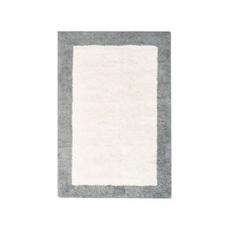 Beliani Badematte KABRI in Beige/Grau - (W) 60 x (L) 90 cm | Gr.: onesize