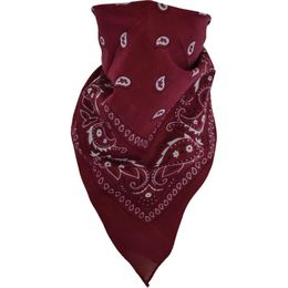Normani Outdoor Sports 3 Bandana Kopftuch in Burgund/Schwarz | Gr.: onesize
