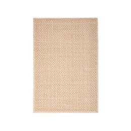 Beliani Badematte KARAD in Beige - (W) 60 x (L) 90 cm | Gr.: onesize