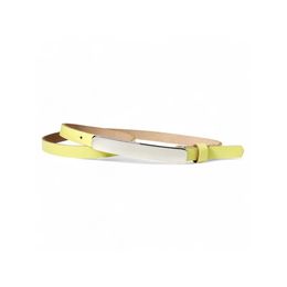 Fronhofer Lederg&uuml;rtel in Lemon | Gr.: 125 cm