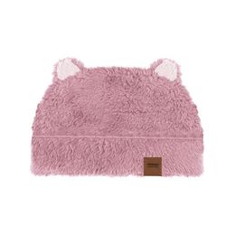 Normani Outdoor Sports Kinder Teddy M&uuml;tze Coleraine in Rosa | Gr.: 6-12-monate