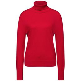 Street One Rollkragenpullover in Rot | Gr.: 42