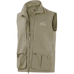Normani Outdoor Sports Outdoor Weste Okapi in Stone | Gr.: M