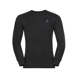Odlo Funktionsshirt Crew neck l/s ACTIVE WARM ECO in Schwarz | Gr.: XXL
