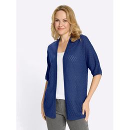 Sieh an! Strickjacke in royalblau | Gr.: 38