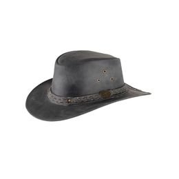 Scippis Lederhut in schwarz | Gr.: XL