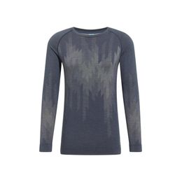Odlo BL TOP crew neck l/s KINSHIP P in Dunkelgrau035 | Gr.: S