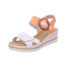 Rieker Keilsandalette in orange | Gr.: 42