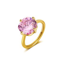AILORIA &Eacute;GLANTINE Ring Rosa Quarz in rosa | Gr.: 58