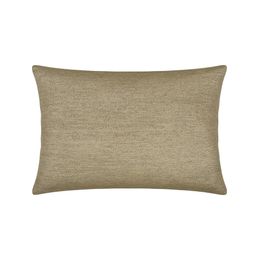 Erwin M&uuml;ller Erwin M&uuml;ller Jacquard Kissenh&uuml;lle York in beige | Gr.: 40 x 40 cm