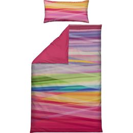 Erwin M&uuml;ller Erwin M&uuml;ller Mako-Satin Bettw&auml;sche in bunt | Gr.: 155x220 cm (40x80 cm)