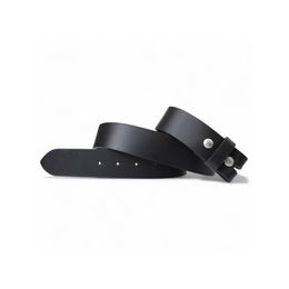 Fronhofer Lederg&uuml;rtel Wechselg&uuml;rtel in Schwarz | Gr.: 90 cm