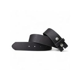 Fronhofer Lederg&uuml;rtel Wechselg&uuml;rtel in Schwarz | Gr.: 85 cm