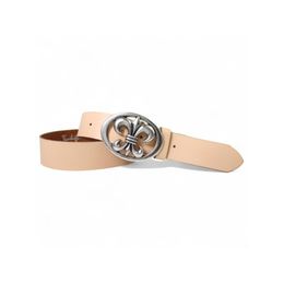 Fronhofer Damen Lederg&uuml;rtel in Peach | Gr.: 110 cm