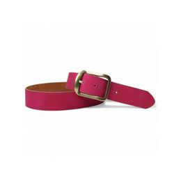 Fronhofer Lederg&uuml;rtel Messing in Pink | Gr.: 115 cm