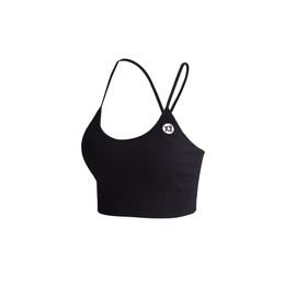 YEAZ CHARM Top in schwarz | Gr.: S