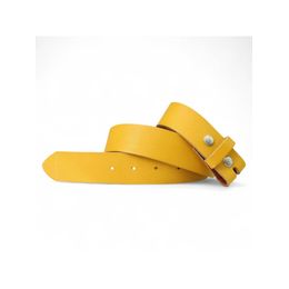 Fronhofer Lederg&uuml;rtel Wechselg&uuml;rtel in Curry | Gr.: 110 cm