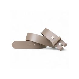 Fronhofer Lederg&uuml;rtel Wechselg&uuml;rtel in Taupe | Gr.: 95 cm
