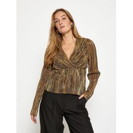 Sel by peppercorn Peppercorn Bluse in Gold Metallic | Gr.: XL