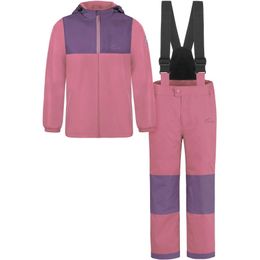 Normani Outdoor Sports Kinder WinterSet Thermohose und Thermojacke in Rose | Gr.: 122/128