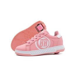 Breezy Rollers Sneakers mit Rollen in Rosa | Gr.: 33
