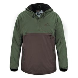 Normani Outdoor Sports Herren Windbreaker Lumi in Oliv/Braun | Gr.: M