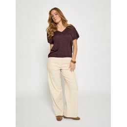 Minus T-Shirt in Fudge Purple Met. | Gr.: L