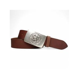 Fronhofer Trachteng&uuml;rtel Silber in Cognac | Gr.: 120 cm