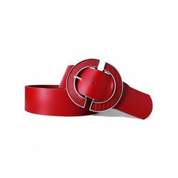 Fronhofer Damen Tailleng&uuml;rtel Kroko in Rot | Gr.: 105 cm
