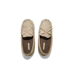 flip*flop Flip Flop Hausschuh "loafer*knit 2" in braun | Gr.: 37