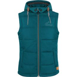 Normani Outdoor Sports Damen Winter-Steppweste Paihia in Blau | Gr.: S