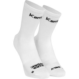 Kempa Socke "Stmnt Socken Never Talented" in Weiß | Gr.: 46-50