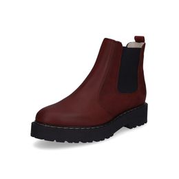 Palpa Damen Stiefel/Boots ungef&uuml;ttert in Rot | Gr.: 38
