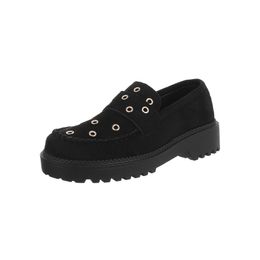 Ital-Design Halbschuh in Schwarz | Gr.: 39